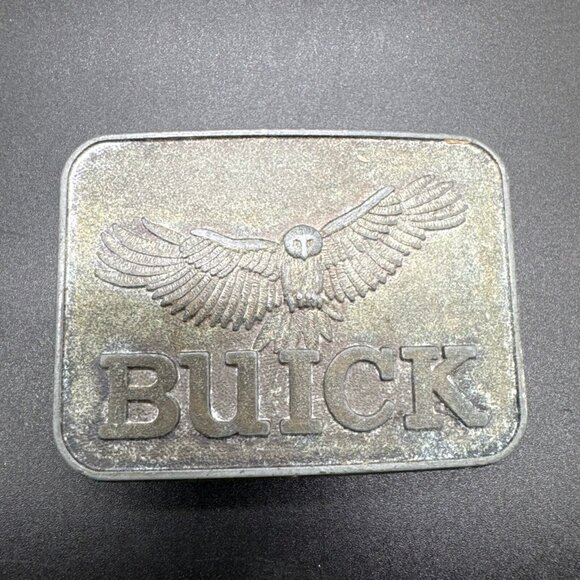 Unbranded | Accessories | Vintage Buick Belt Buckle Hawk Logo Brass ...